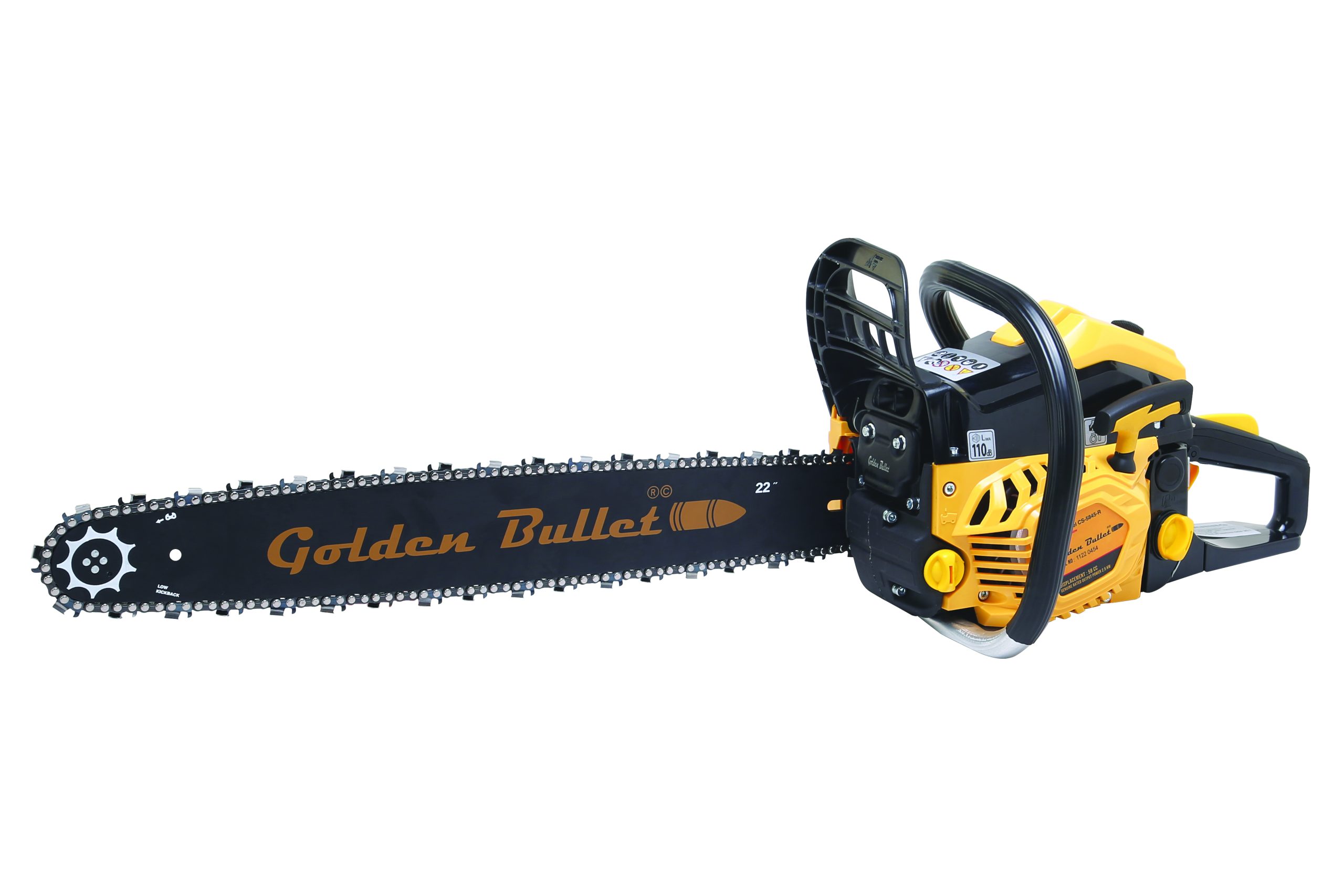 Golden Bullet Petrol Chain Saw 18″ CS 5845-R-18 (W) - A.K. Suppliers ...